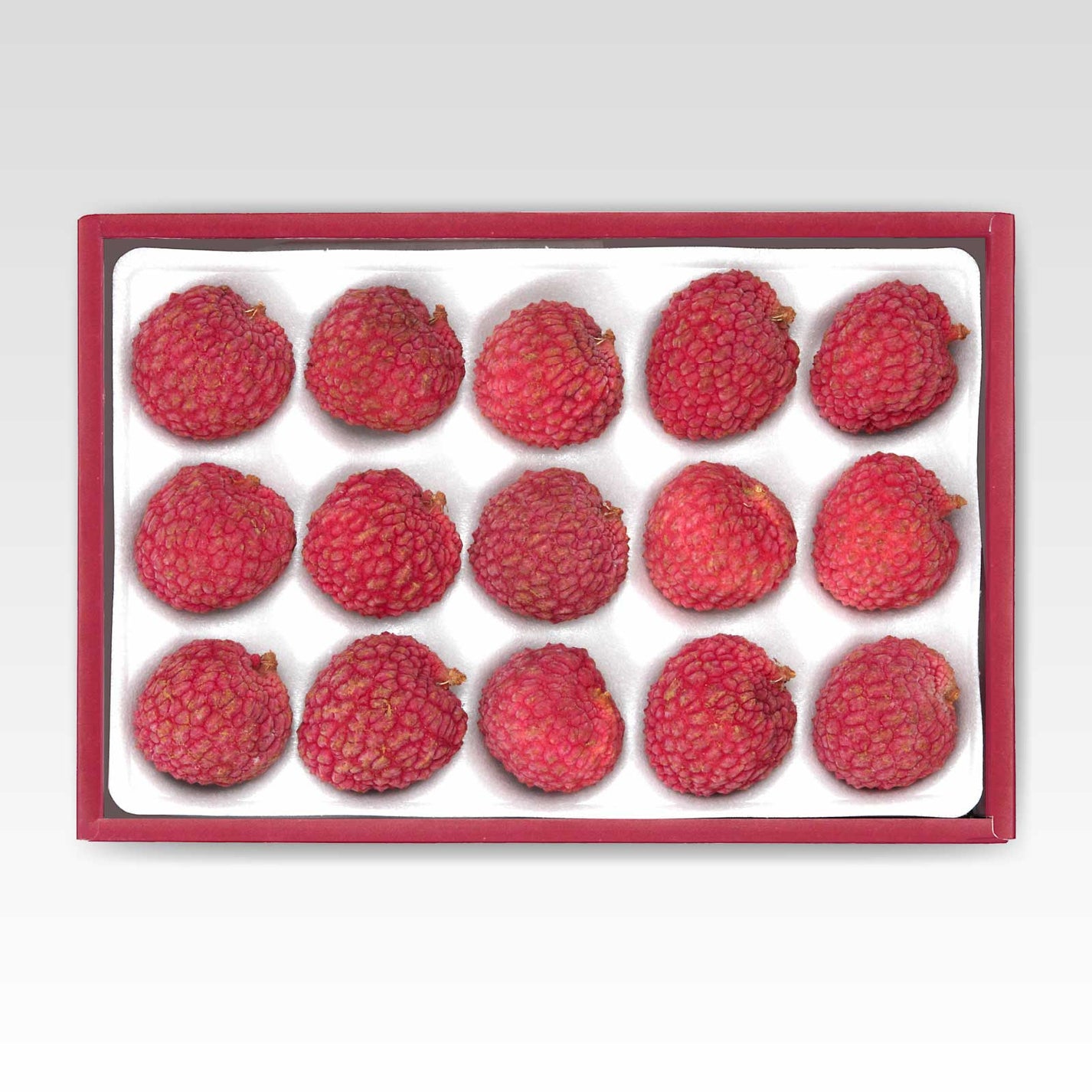 宮崎県産 厳選 完熟生ライチ M 15粒(420g) 化粧箱入 – とびっきりギフト